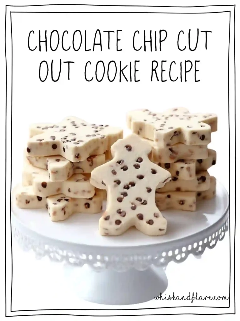 Chocolate Chip Cut Out Cookie Recipe – whisk and flare